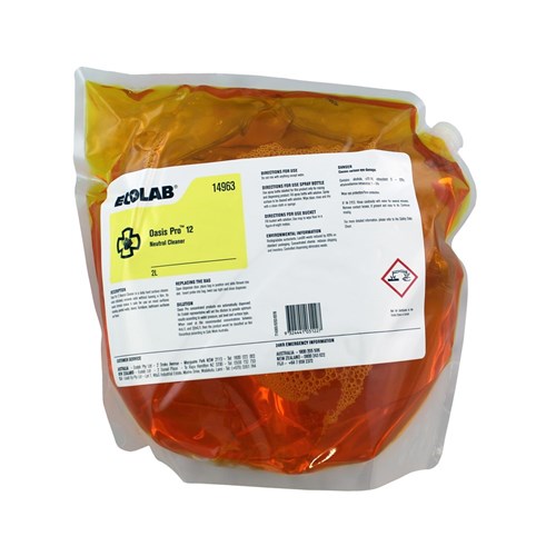 FLOOR CLEANER 2LT NEUTRAL OASIS PRO 12 (2) - 3044150 | Reward Hospitality