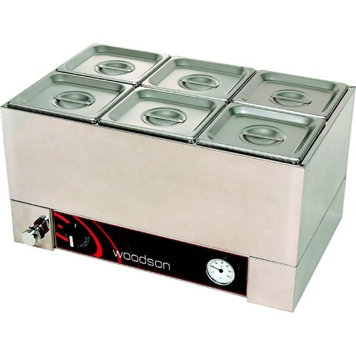 BAIN MARIE W.BMS11 1/1 GN S/S NO PANS C/TOP - 4024219 | Reward Hospitality